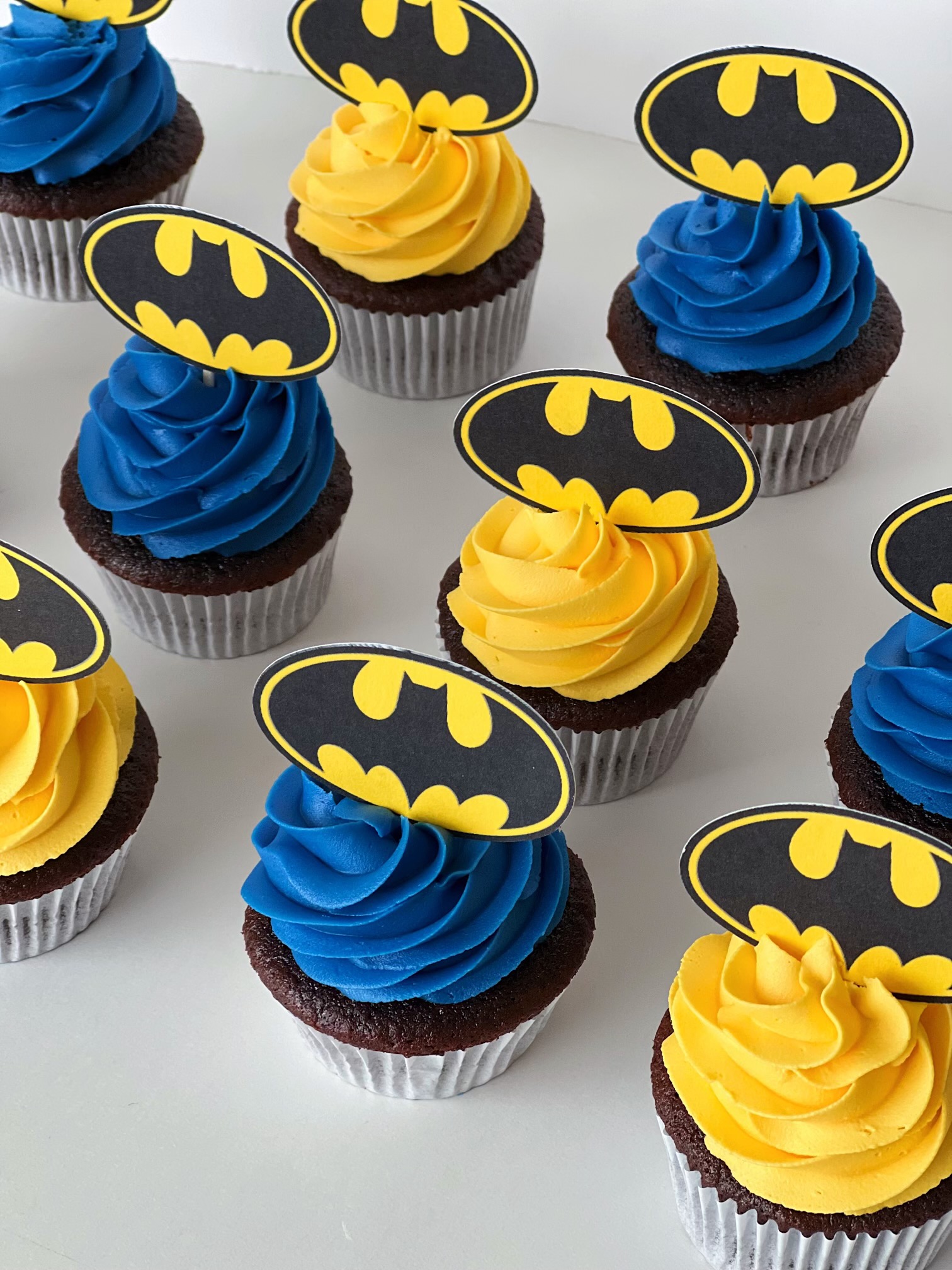 Batman Cupcakes - Treats By T