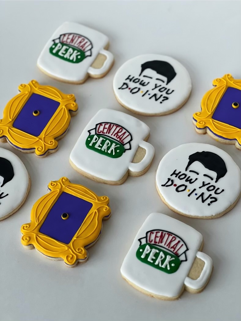 Friends Cookies - Treats By T