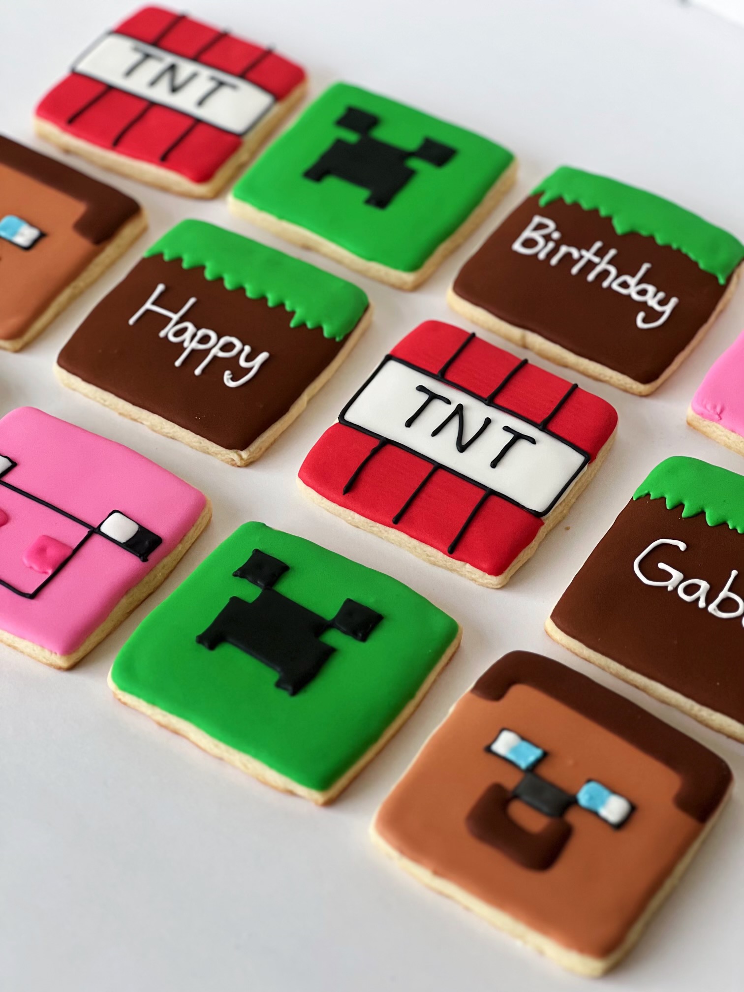 Minecraft Cookies - Treats By T